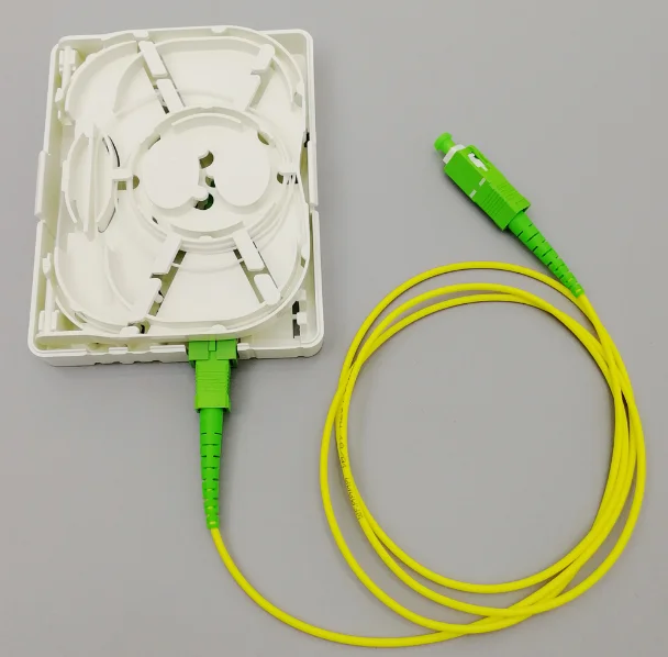 2 subscribers ftth fiber optic socket fiber optical outlet rosette ...