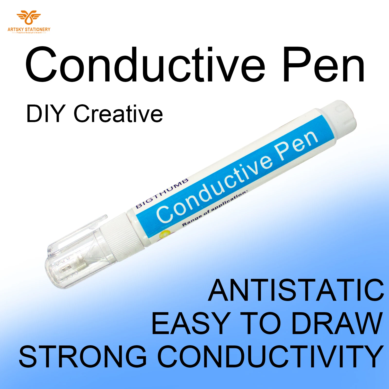 Silver Conductive Ink Pen