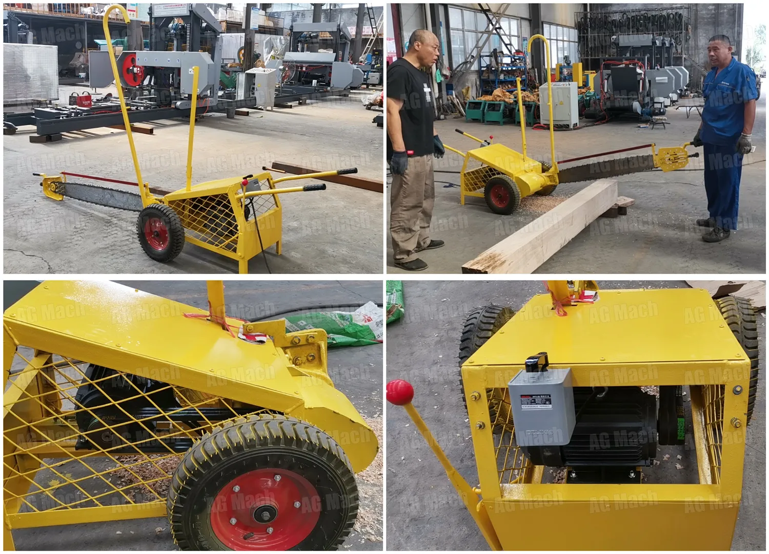 High Quality Factory Portable Wood Slasher Chainsaw Mill - Buy Wood ...