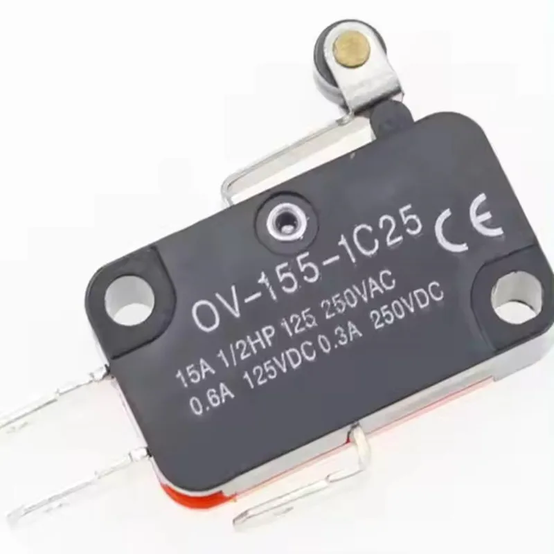 V-155-1c25 Micro Limit Switch Short Hinge Roller Lever Arm Spdt Snap Action New - Buy V-155-1c25 ...