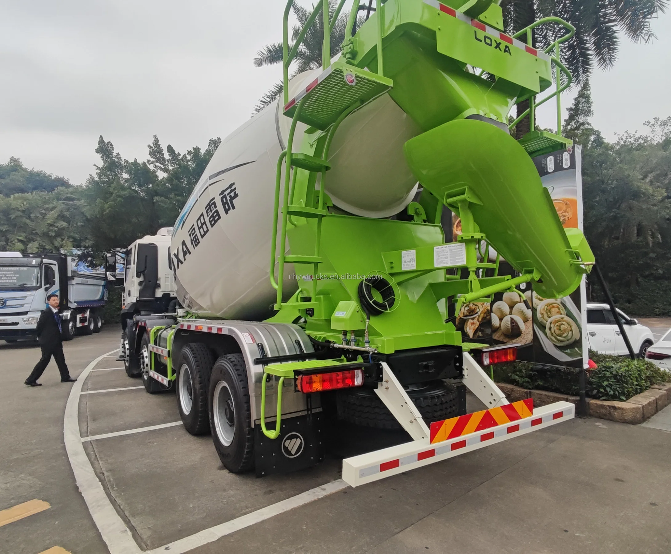 Foton Auman Planet Etm Concrete Mixer Truck Foton Brand Dual Engines ...