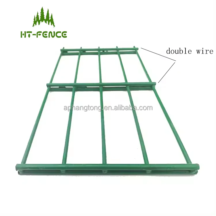 HT-FENCE Germany Style Twin Wire Fence 8/6/8 Double Wire Mesh Twin Wire ...
