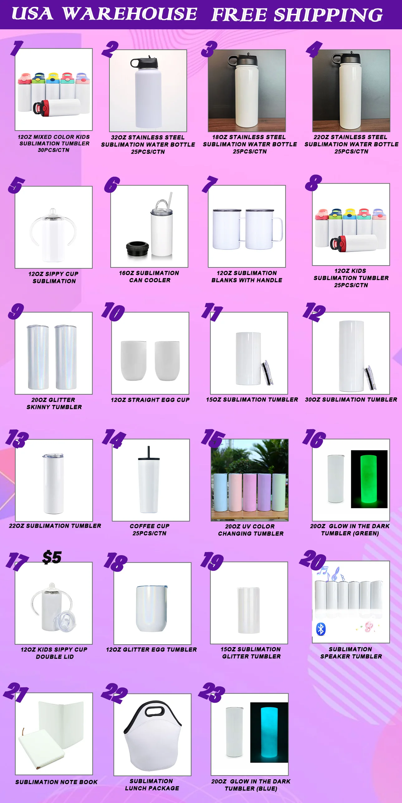 Usa Warehouse Sublimation Slate Blanks Plaque Diy Picture Photo Rock ...