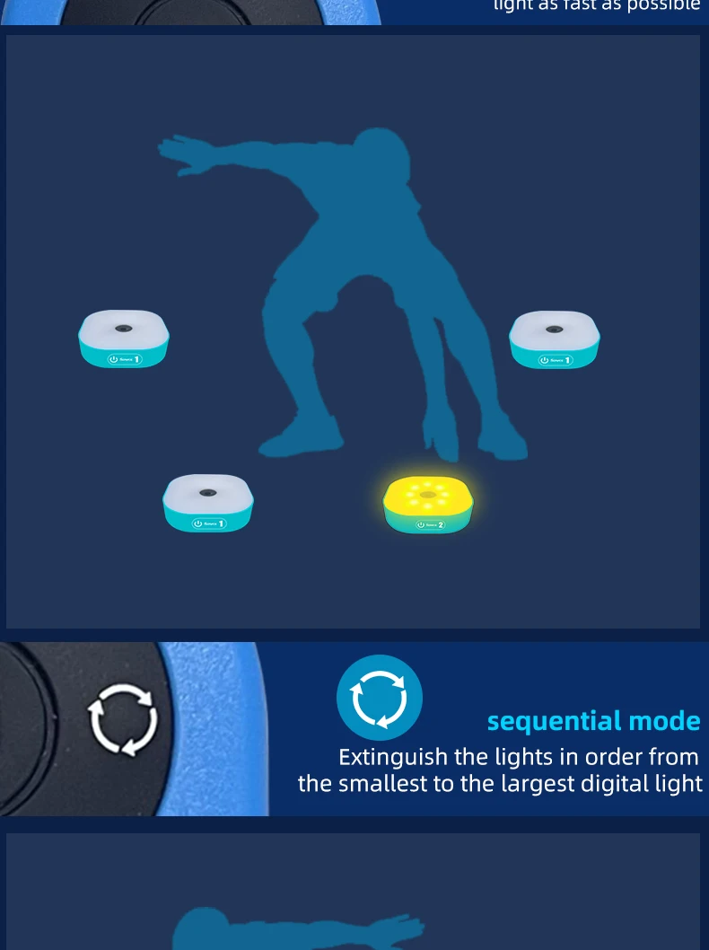 Remote Control Reaction Light for Football Training & Reaction Light ...