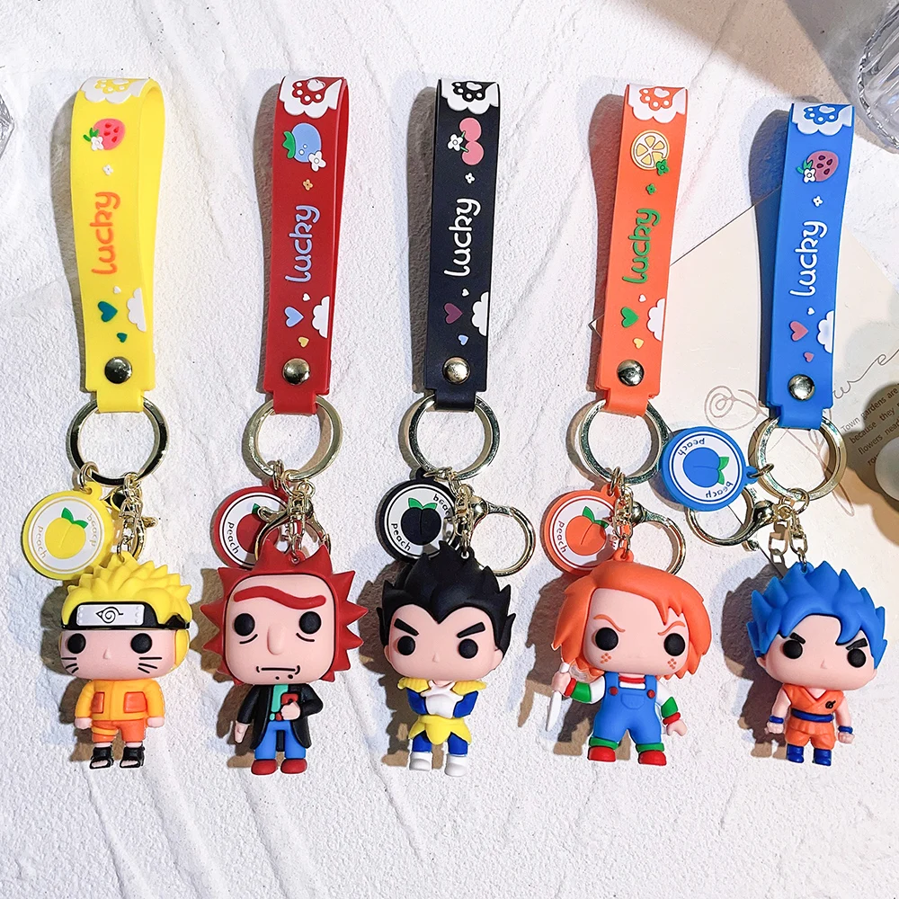 Lc250-lc252 Game Genshin Impact Action Figure Keychain Cute Kawaii ...