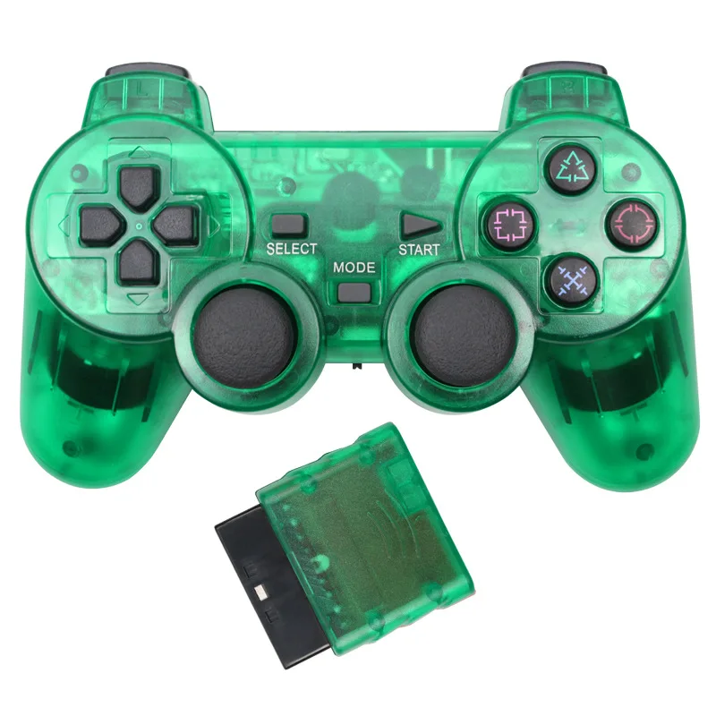 For PS2 Wireless Gaming Controller with Vibration Joystick
