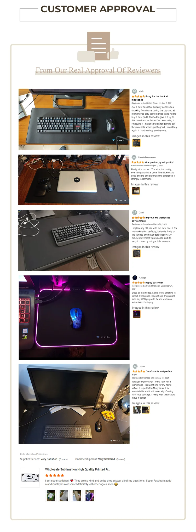 Custom Design Gaming Desk Mat Sublimation White Waterproof Extended ...