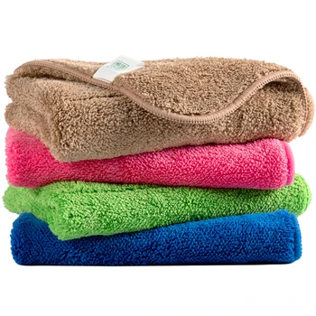 Double Layers Colorful Soft Cloth Thickness Cleaning Cloth Competitive ...