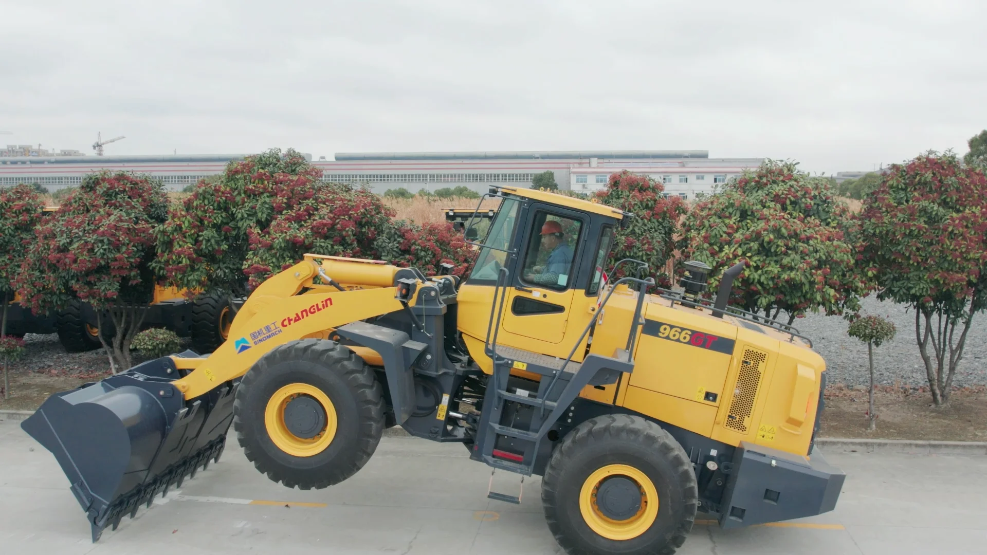 Sinomach Changlin 3 Ton 6 Ton 8 Ton 5 Ton Cargadora Wheel Loader - Buy ...