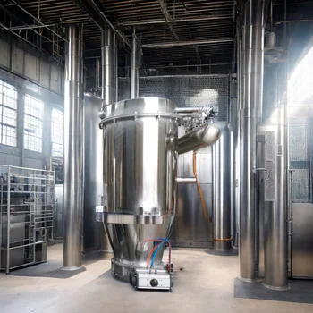 Large Self-cleaning Stainless Steel Automatic Vacuum Dust Collector ...