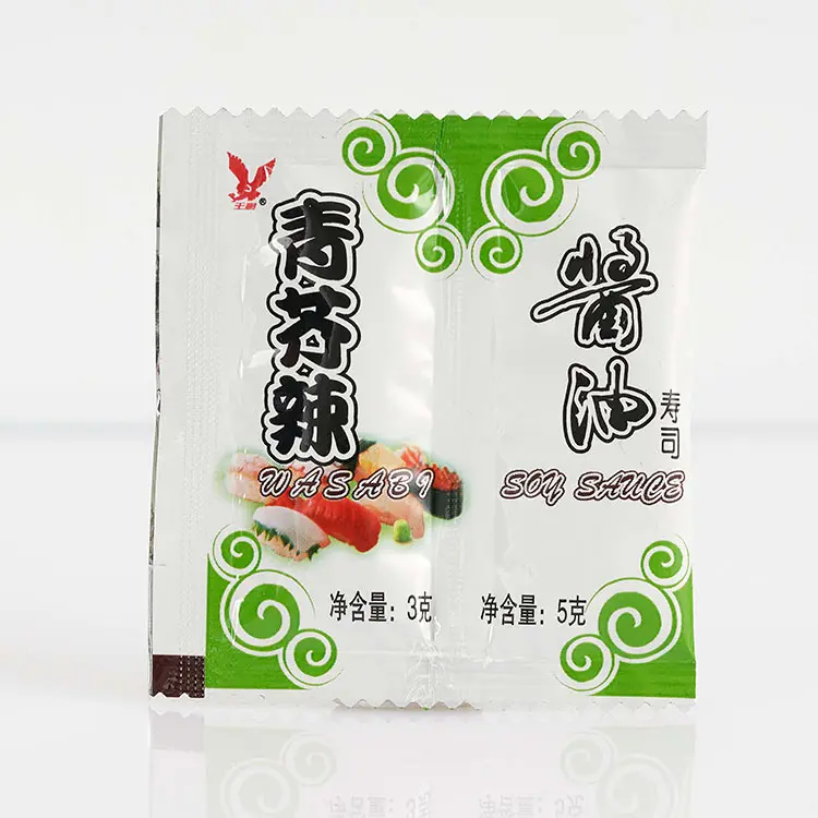 5g Sauce Mini Package Halal Soy Sauce Mini Package Soy Sauce And Wasabi ...