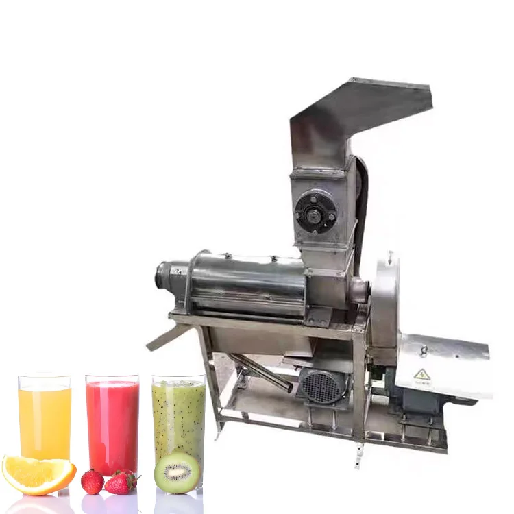 Mango Pulper Watermelon Juice Making Machine Screw Crusher Juicer For ...