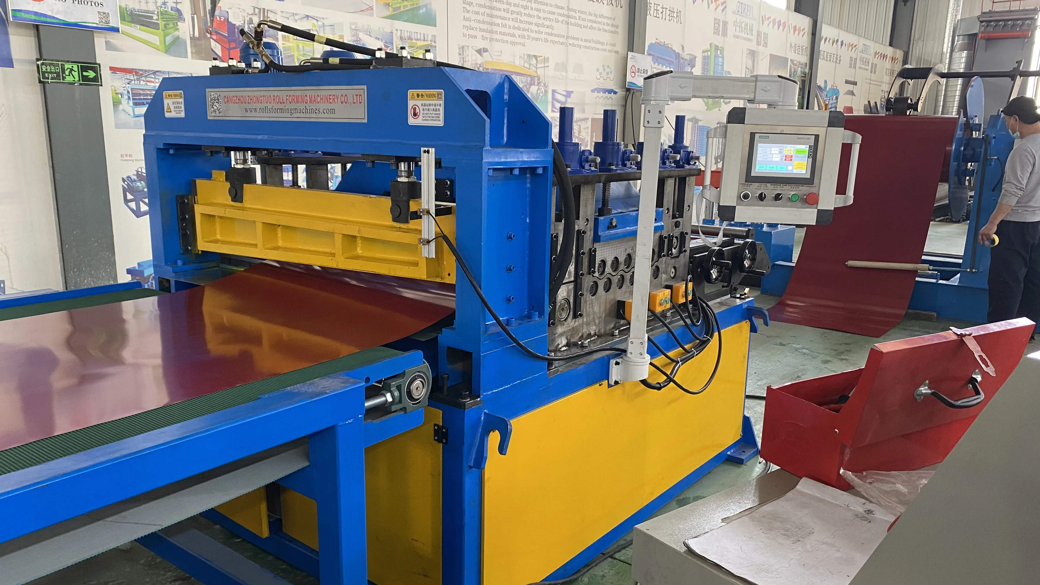 Ztrfm Automatic Metail Coil Slitting Line And Recoiling Machine - Buy ...