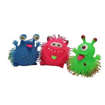 Factory Funny Stretchy Alien Monster Squeeze Toy For Kids Flashing ...