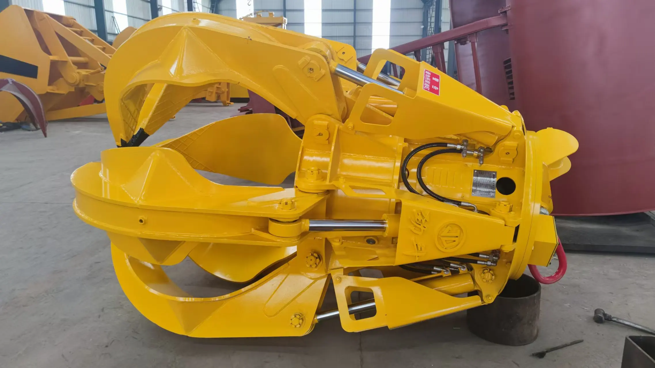 MRT 10T Electro-Hydraulic Multi-Claw Grab | 4.2m Jaw Opening | ISO CE ...