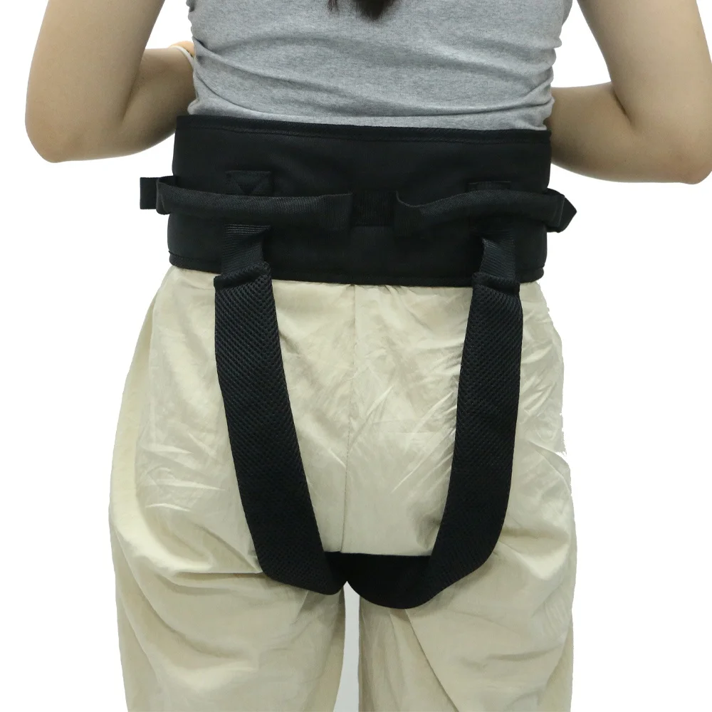 Safe Patient Transfer - Padded Gait Belt with Leg Straps