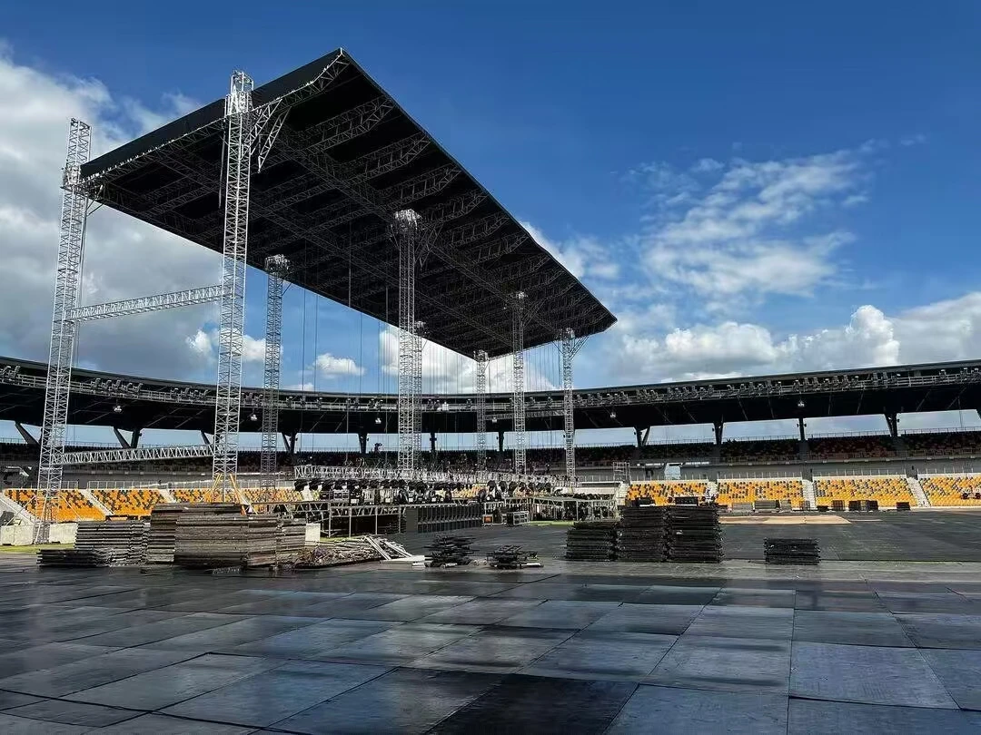 Aluminum Rig Truss Black Sound and Light Truss System| Alibaba.com