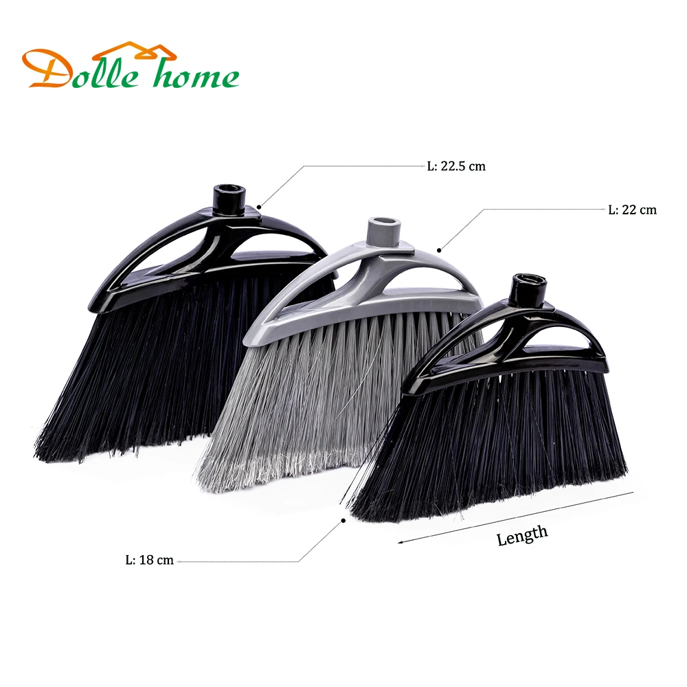 Plastic Broom With Different Colors And Sizes Household Cleaning Tools ...