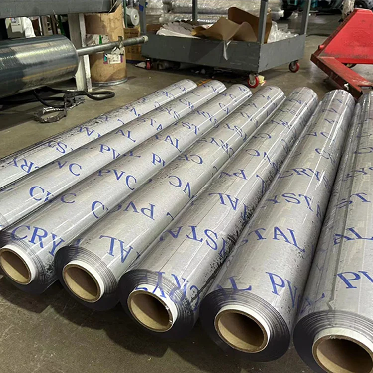 1.5mm 2mm Transparent Soft PVC Sheet Roll for Protection