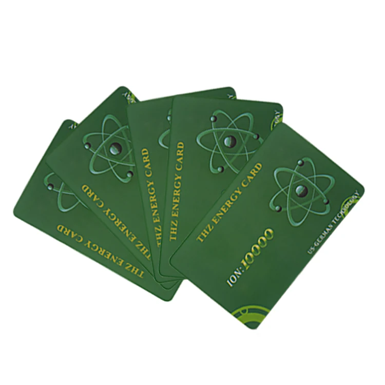 New Styles Negative Ion Energy Card Terahertz Card With 10000cc Ions ...