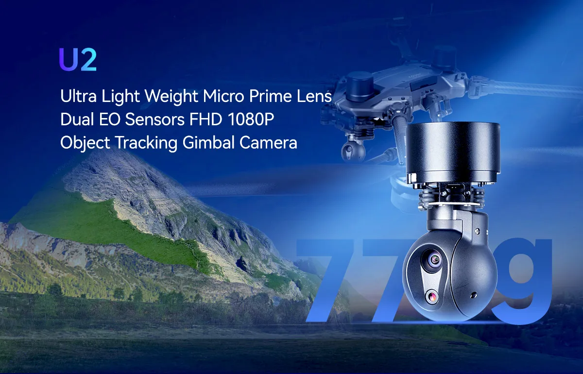 U2 Ultra Light Weight Micro Prime Lens - Dual EO Sensors