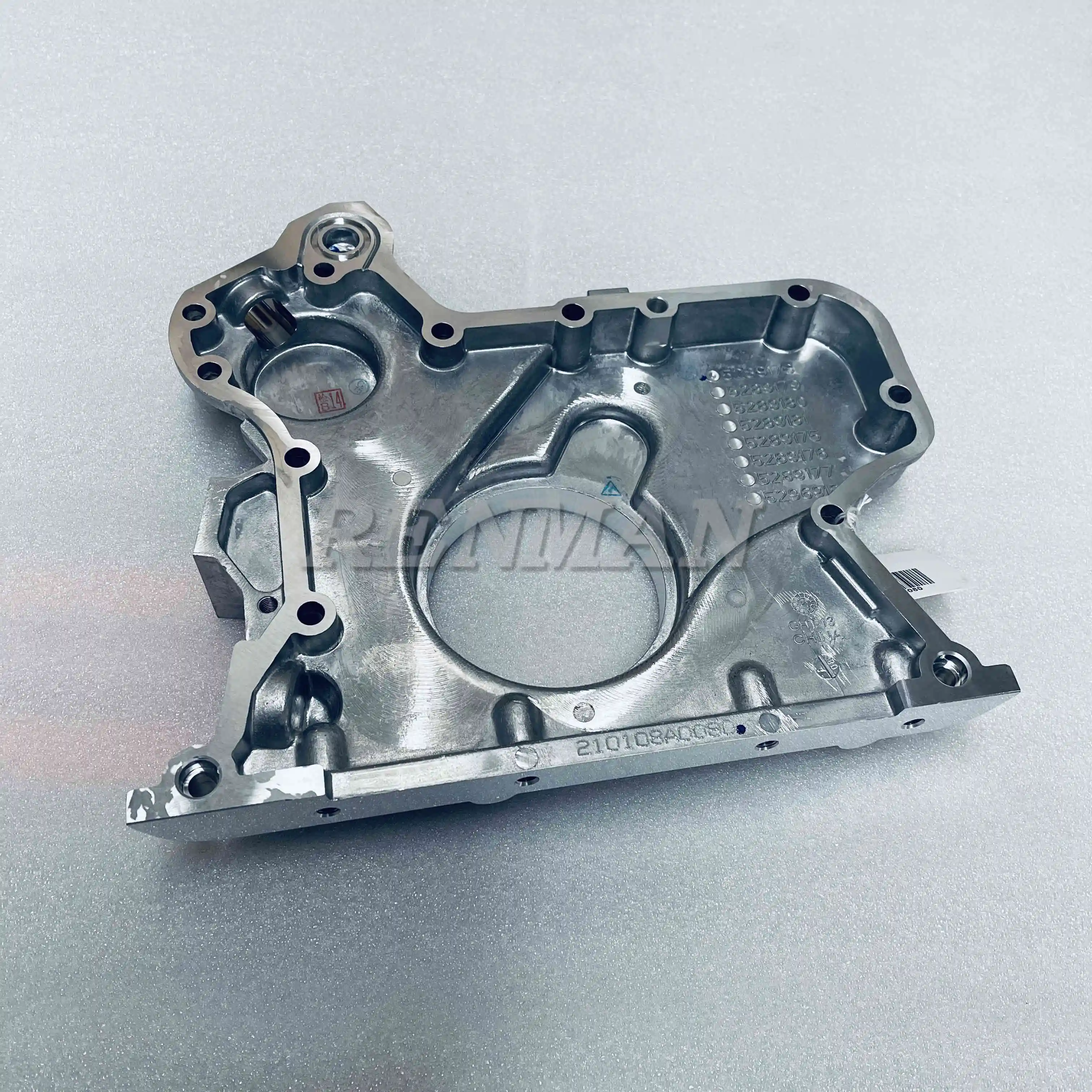 Qsb Isbe Cummins Machinery Diesel Engine Parts Front Gear Cover 5289178 ...