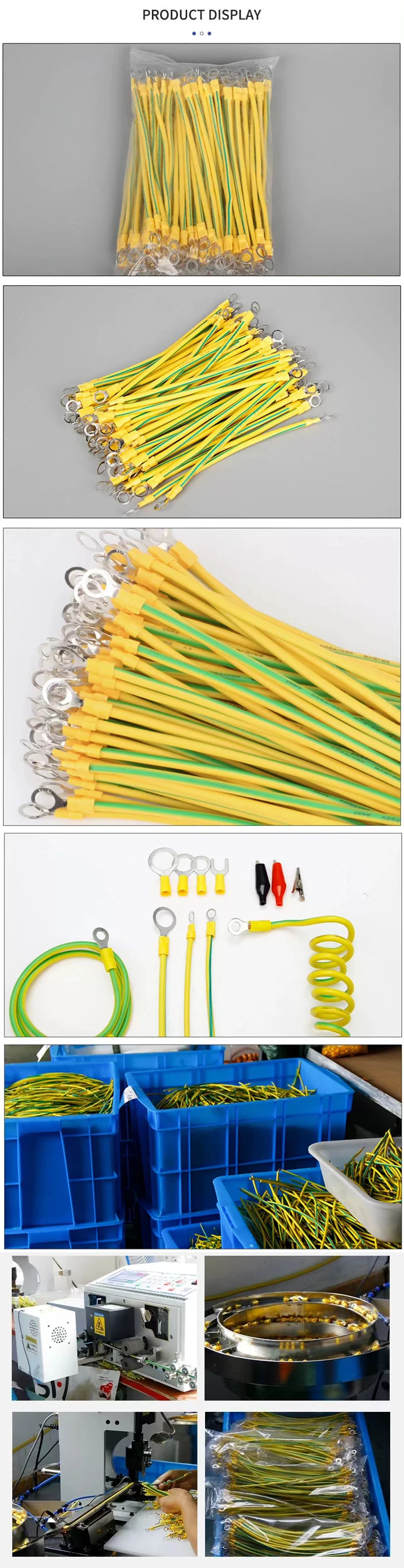 Pure Copper Photovoltaic Panel Grounding Wire National Standard Yellow ...