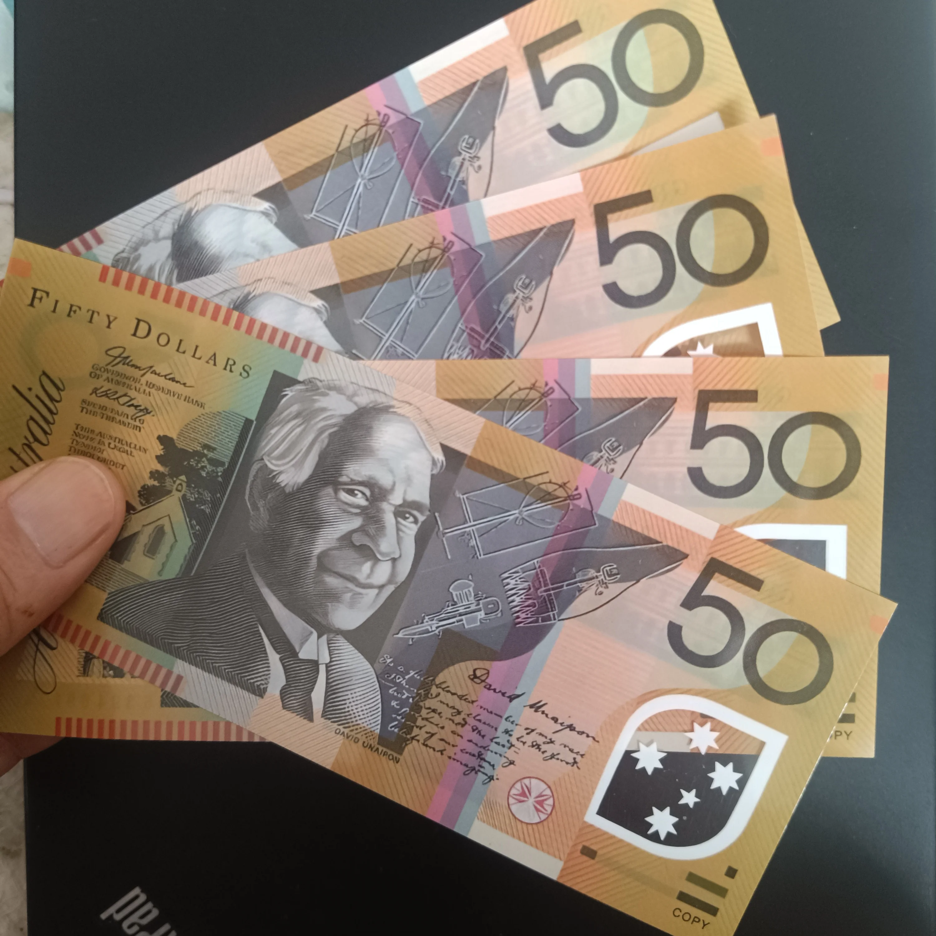 Clear Window Transparent Movie Polymer Canadian Prop Money Canada ...