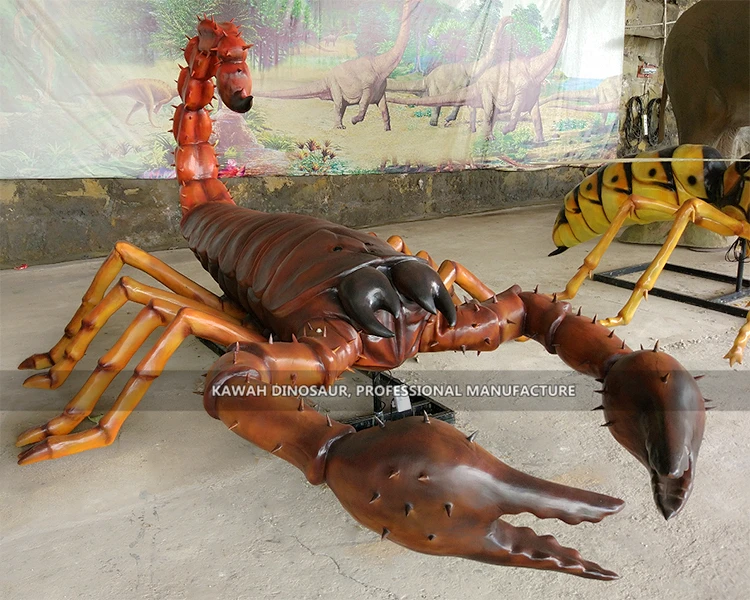 Insect Theme Park Animatronic Insects - Customizable Scorpions