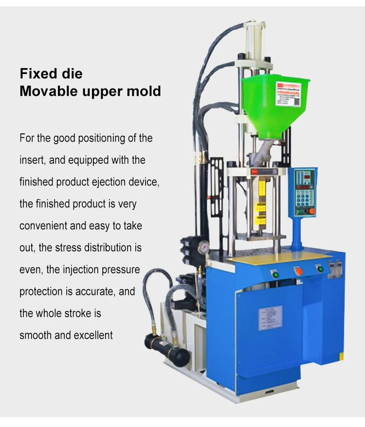 Vertical Injection Molding Machine Forming Dc Plugs Pvc Material Pe,Pp ...