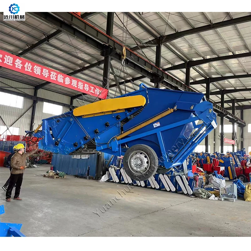 Tractor Rear Rock Picker - Efficient Stone Cleaning Machine