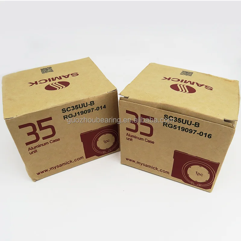 Korean Samick Brand Slider Sc35uu-b Linear Bearing Aluminum Box Unit ...