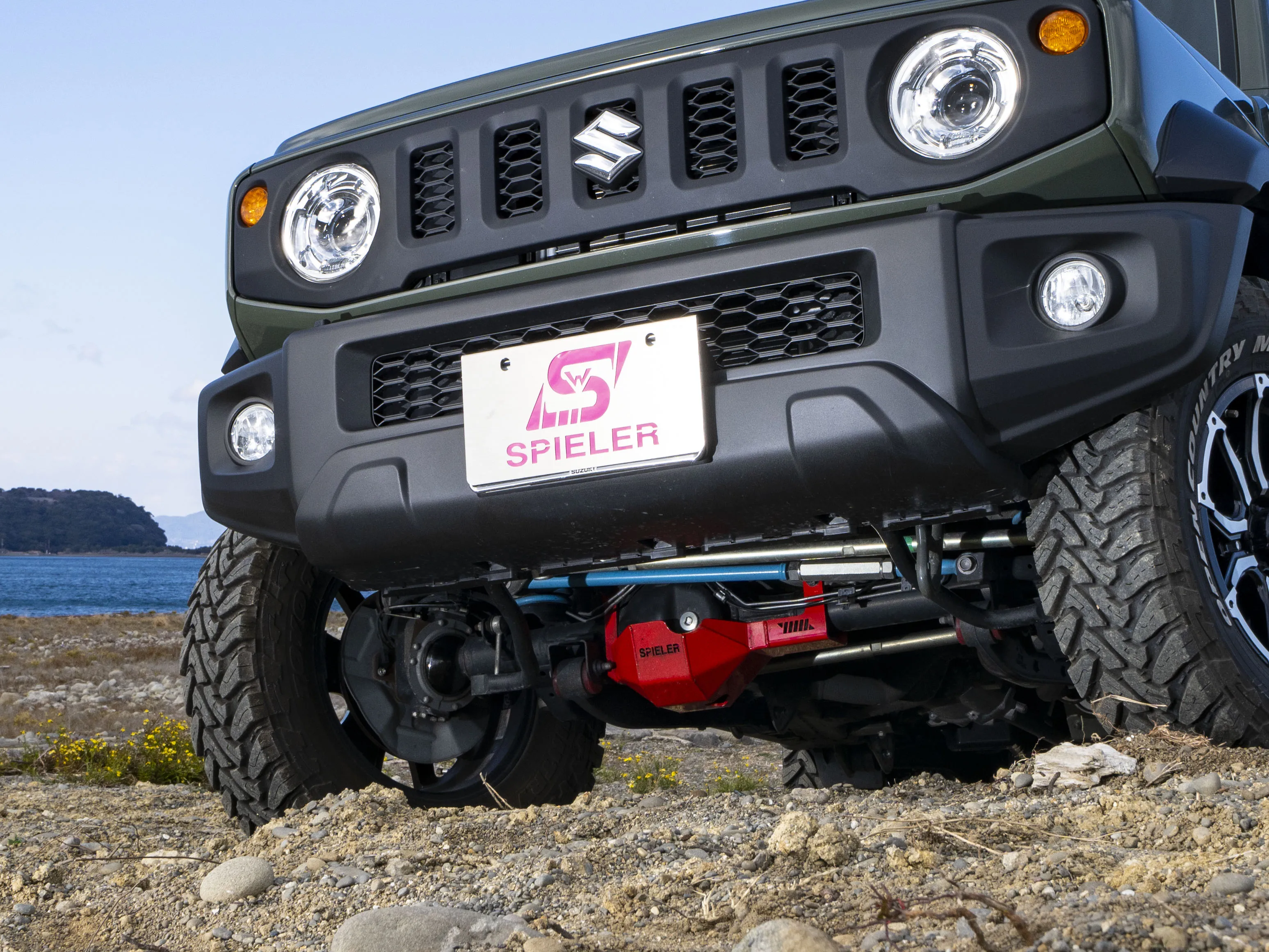 Front Def Cover Suzuki Jimny Sierra Jb64/jb74 Exterior Car Accessories ...