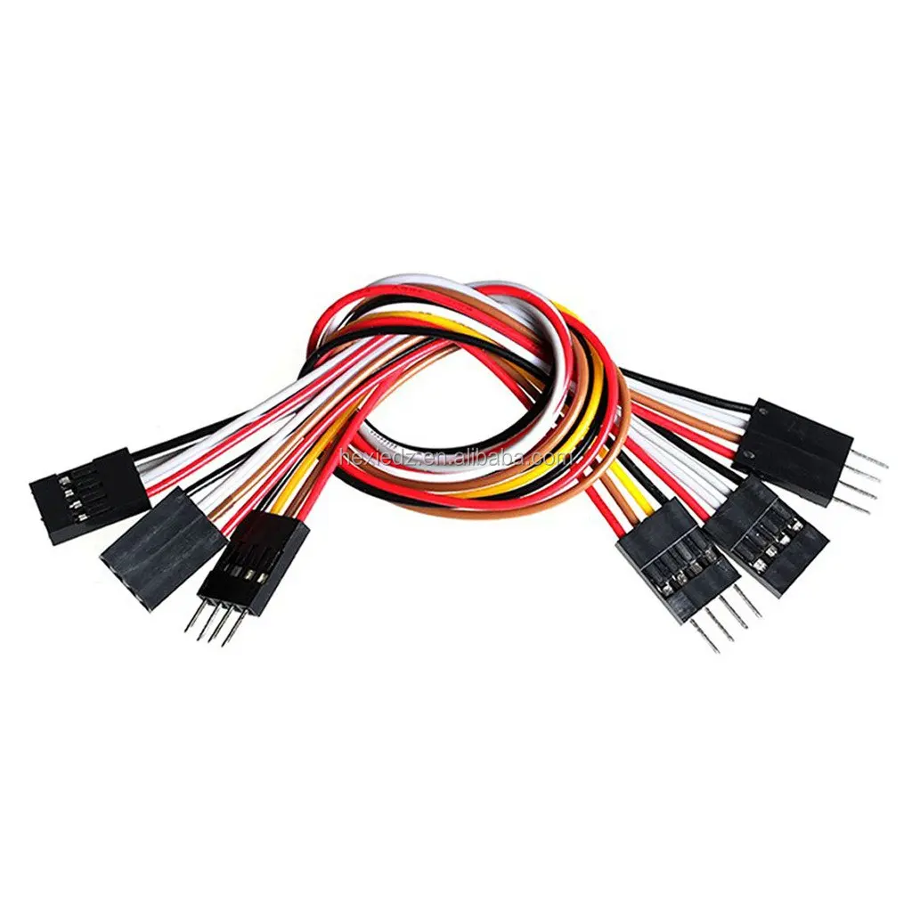 4pin Dupont Female To Female Connector Extension Wire 200mm - Buy 4pin ...
