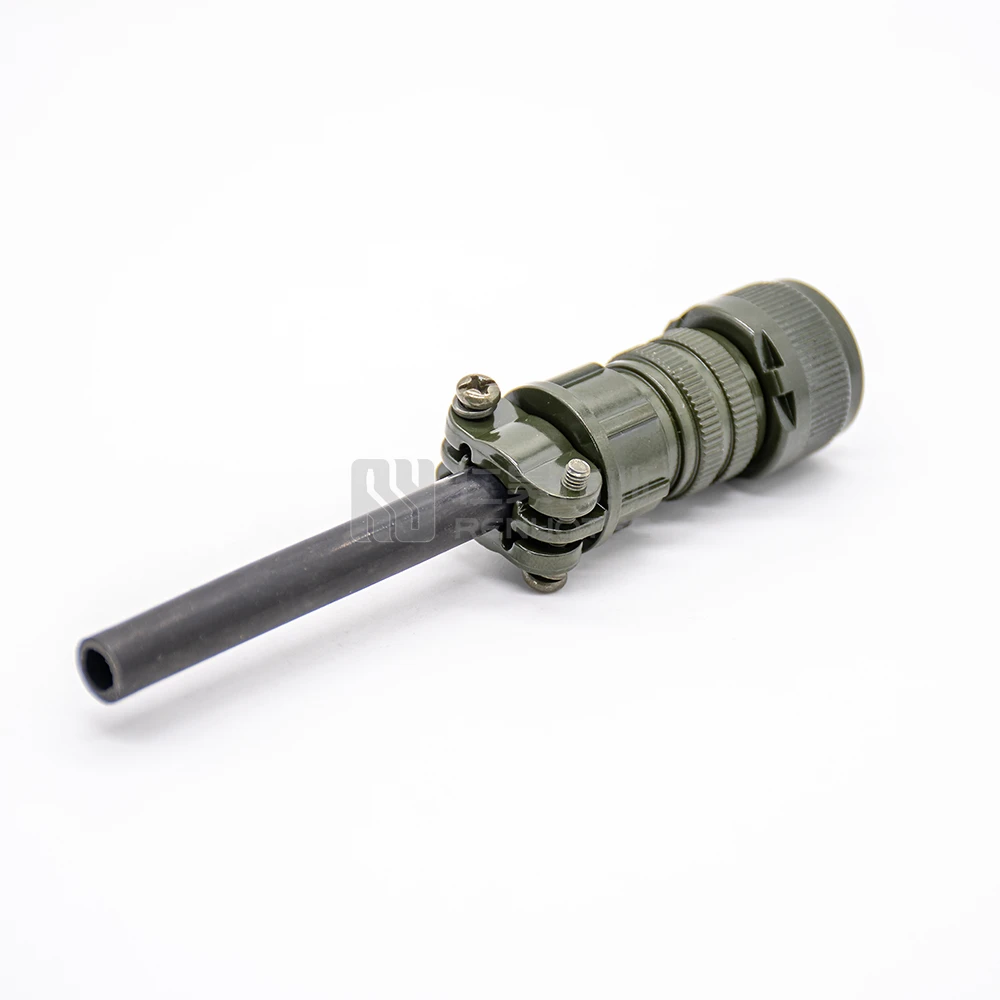 MS3106 10SL-4S Electrical Connector Female 2 Pin Straight Plug MIL-C ...