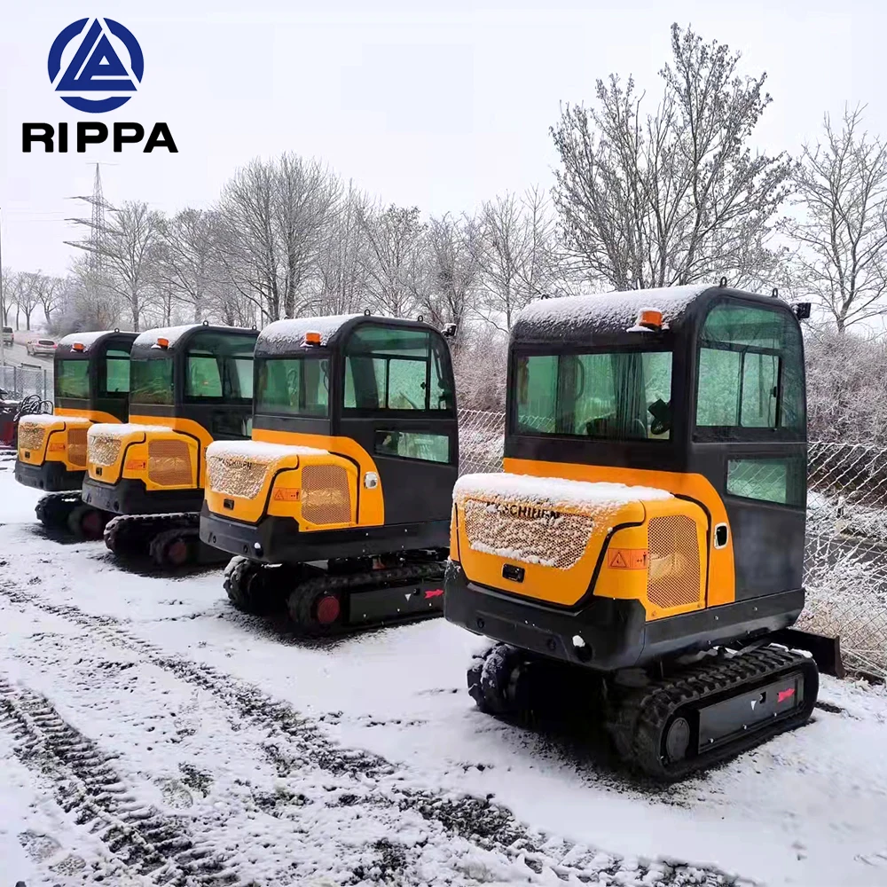 Rippa Mini Excavator Crawler Minibagger Hydraulic Micro Excavator ...