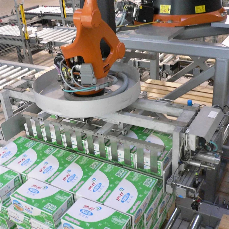 Leadworld Automatic Palletizer Robot For Cartons Automatic Empty Can ...