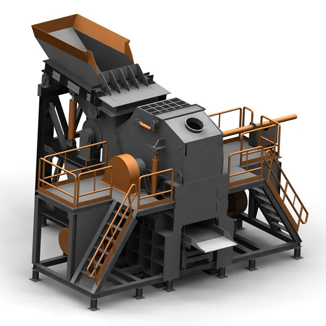 Solid Scrap metal recycling line for Cast Aluminum and Steel With ...