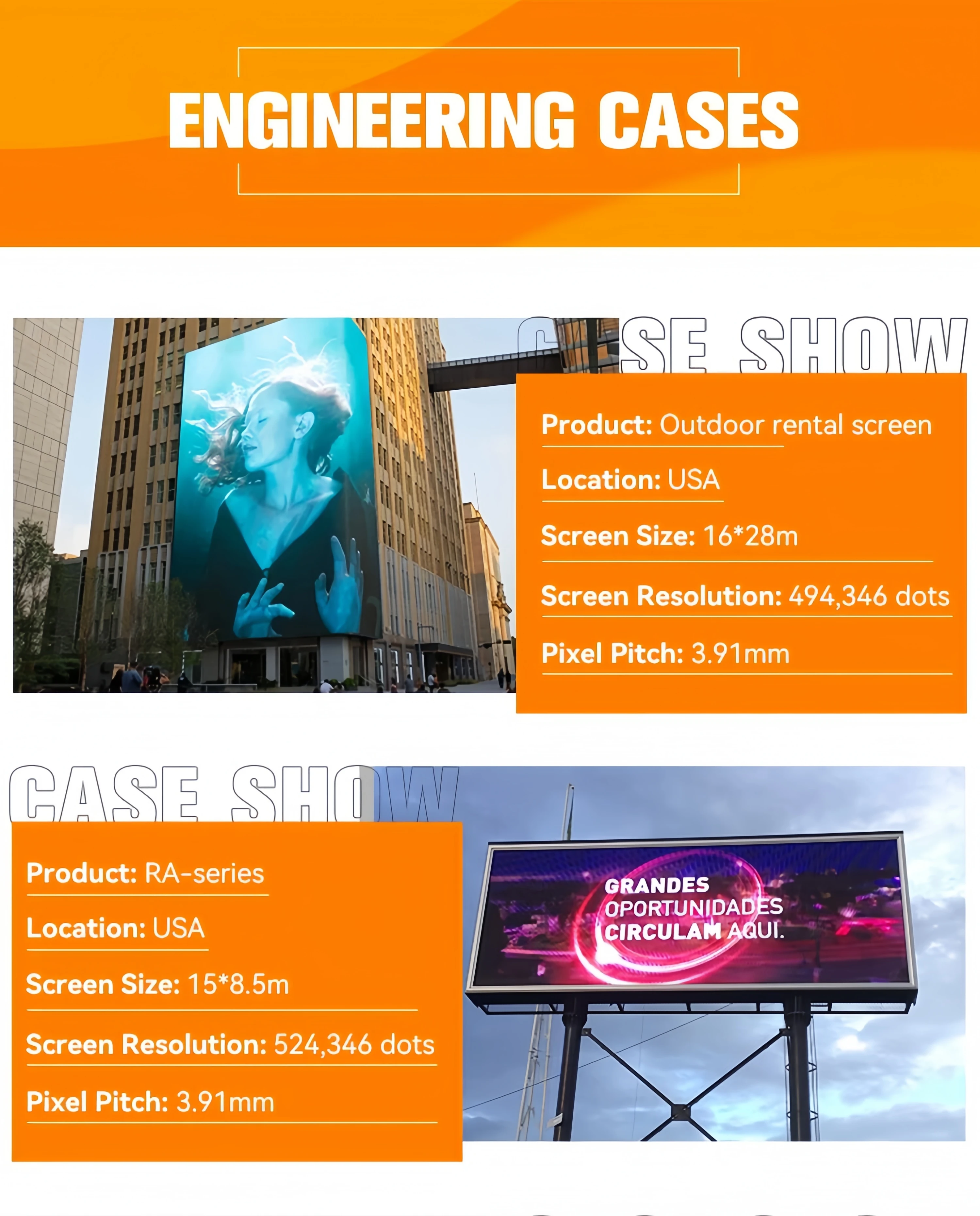 Ip65 Outdoor Fixed Led Display Billboard Sign Board Signage Full Color ...