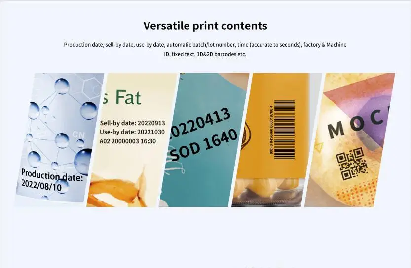 HPRT 24mm DC24A-E QR Code Date Batch Number Printing Machine