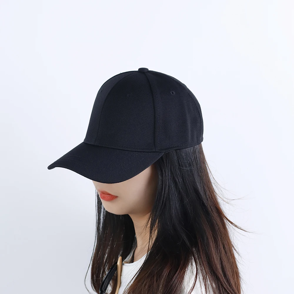 Hat Baseballplain Solid Baseball Hat Solid Color Adjustable Unisex ...