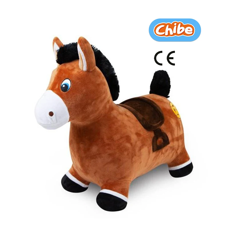Custom Inflatable Bouncy Animal Rider Exercise Plush Bouncy Animal ...