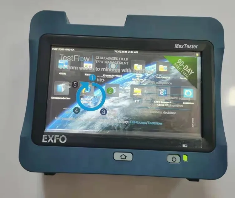 EXFO MAX-730C-SM2 PON Metro OTDR Kit - 1310/1550 & 1625nm