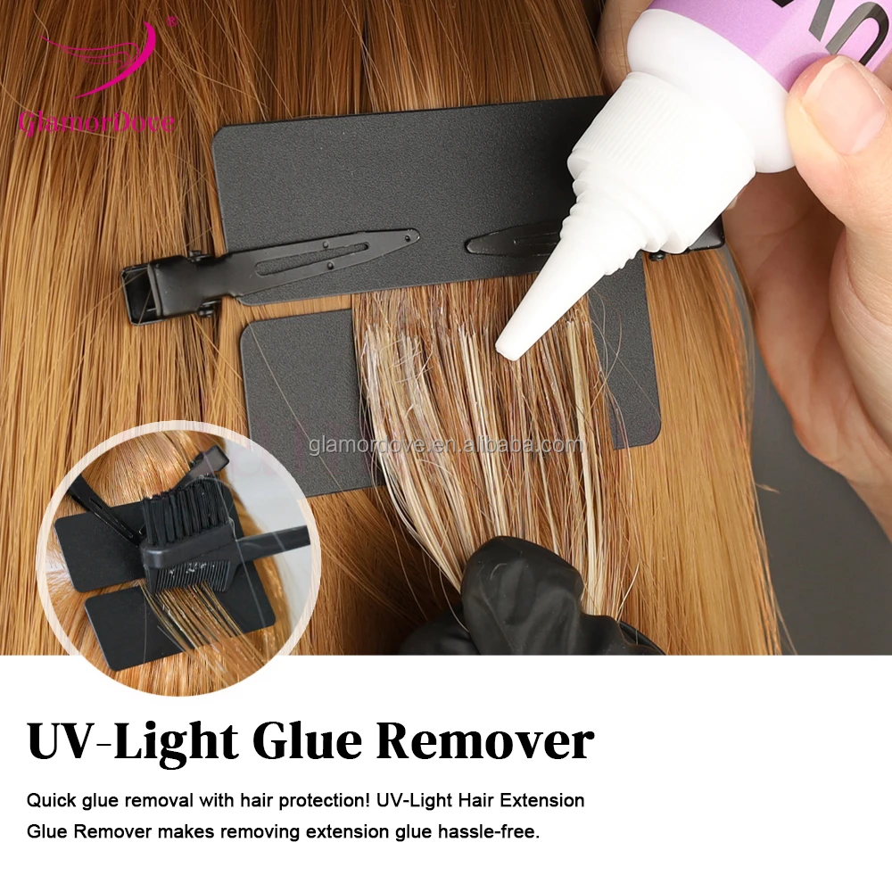 3-5s Curing Time UV Light Extensions Kit UV Hair Extension System With ...