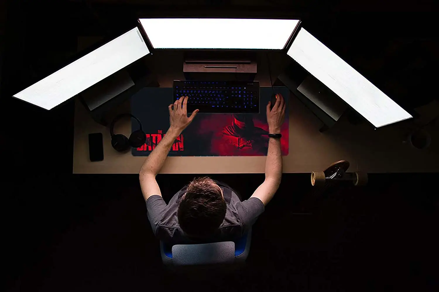 Custom Sublimation Ergonomic Gel Mouse Pad - Gaming Style, Oem Available