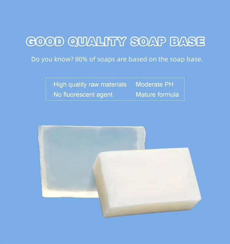 Organic Handmade clear Glycerine Transparent Syndet Acidic Soap Making ...