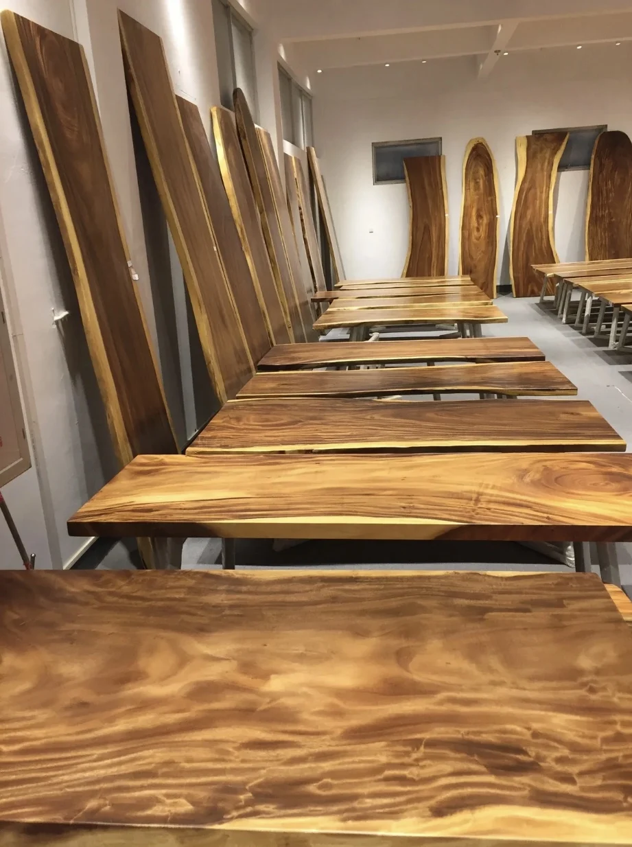 Walnut Wood Dining Table - Modern, Affordable Kitchen Furniture