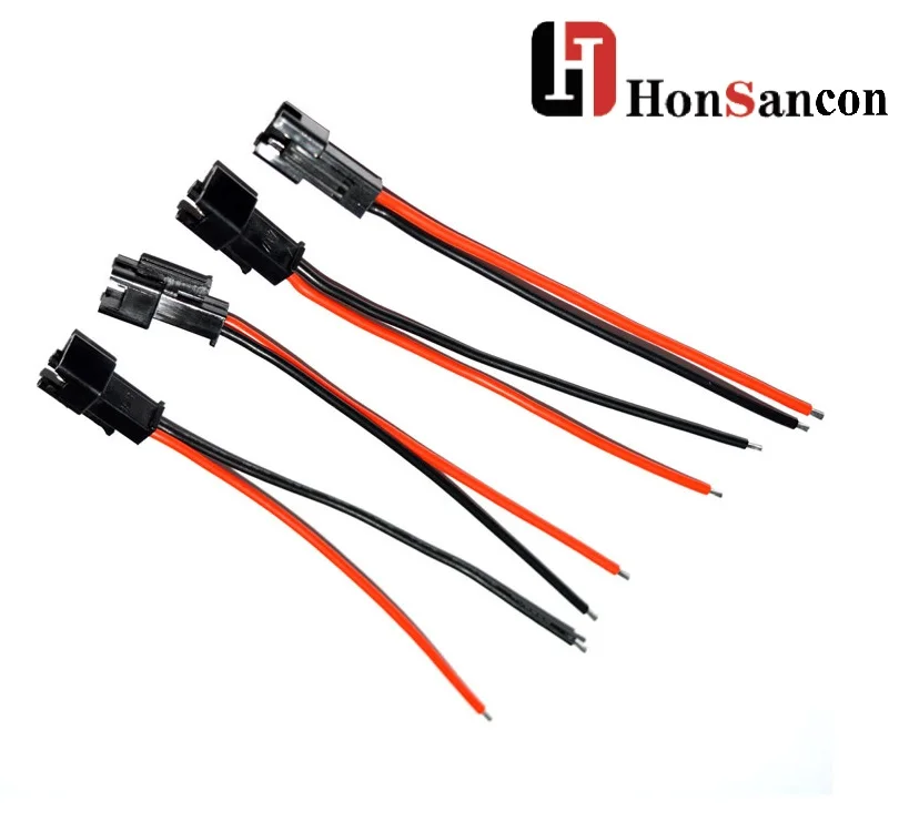 Customized JST SM 3 Pin LED Connector - 15cm Cable Assembly