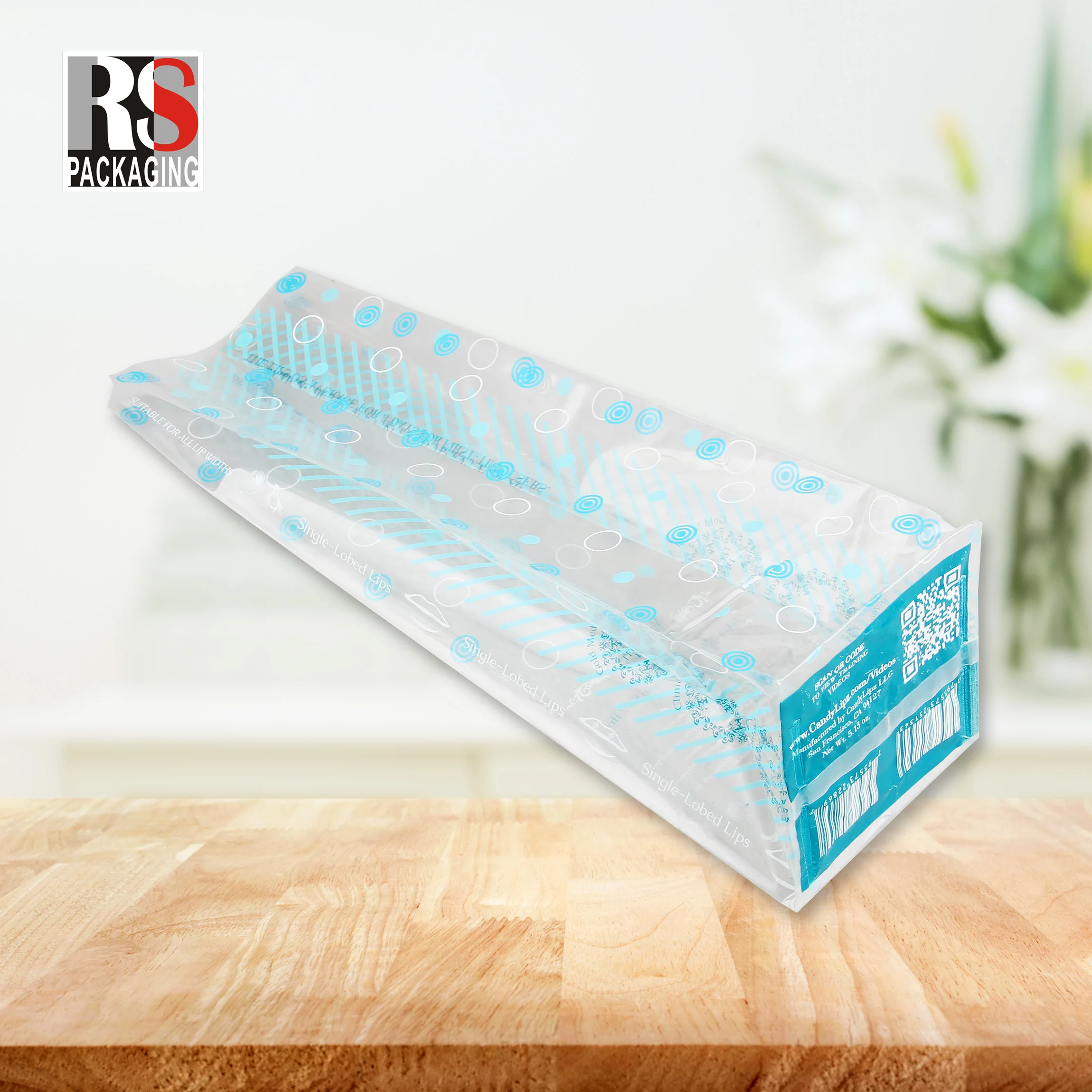 Factory Wholesale Clear Stand Candy Bagcustomized Side Gusset Square ...