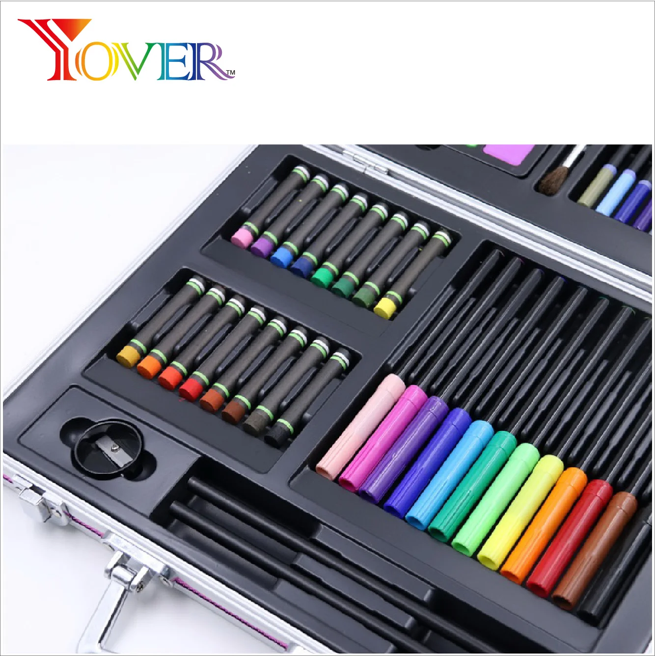 70 Pieces Kid's Painting Set And Drawing Kit In Alu Box - Buy Kid's ...